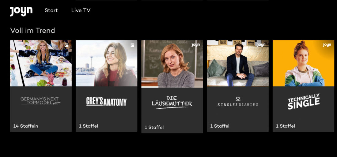Joyn: Infos & Vorabtest zum Streaming-Dienst von ProSiebenSat.1 - HIFI.DE