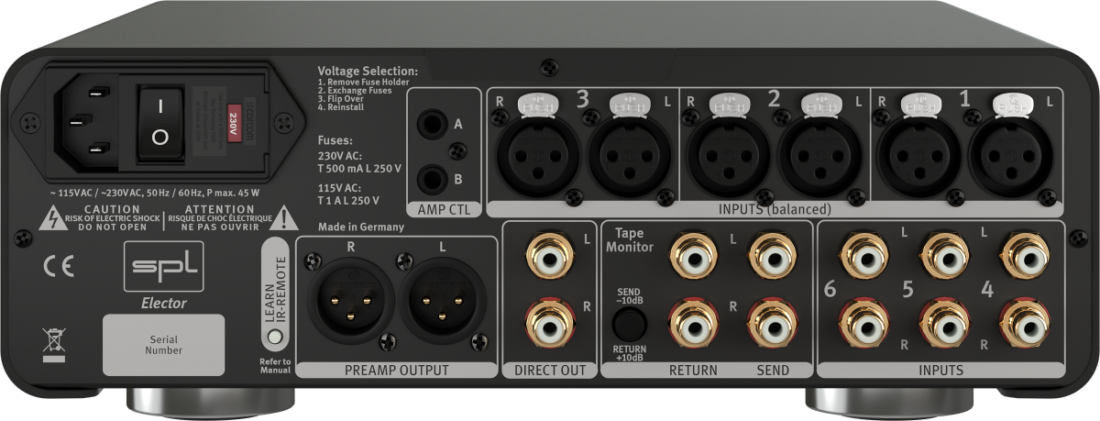 Sound Performance Lab: Analoger Vorverstärker SPL Elector präsentiert - HIFI.DE