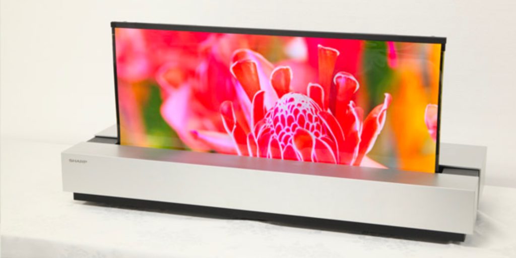 Sharp arbeitet an aufrollbarem OLED-Fernseher - HIFI.DE