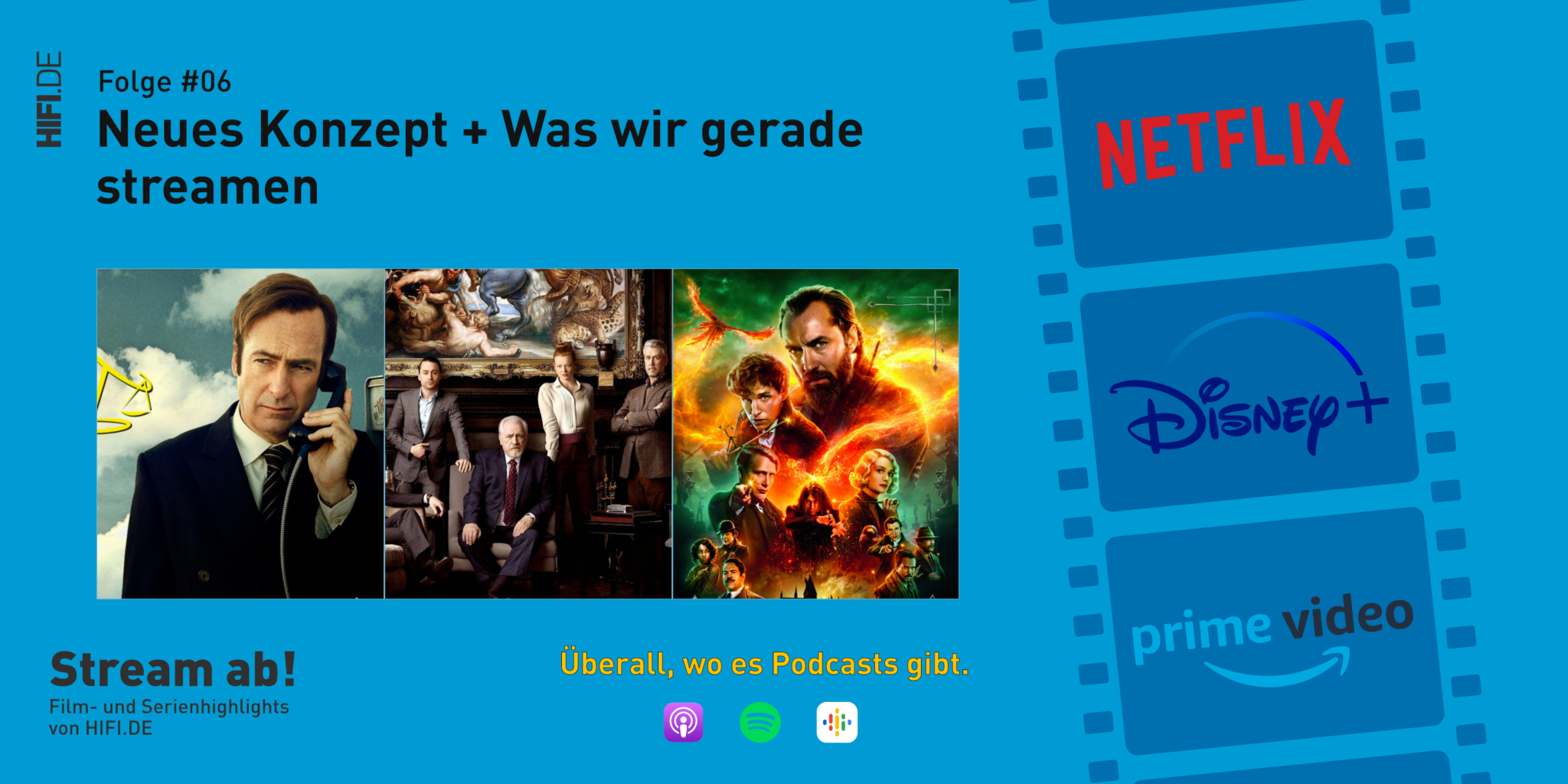 Stream ab! Podcast: Neues Konzept und aktuelle Streaming-Highlights ...