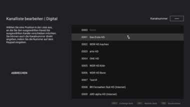 Sender sortieren bei Sony Fernsehern: So gehts! - HIFI.DE
