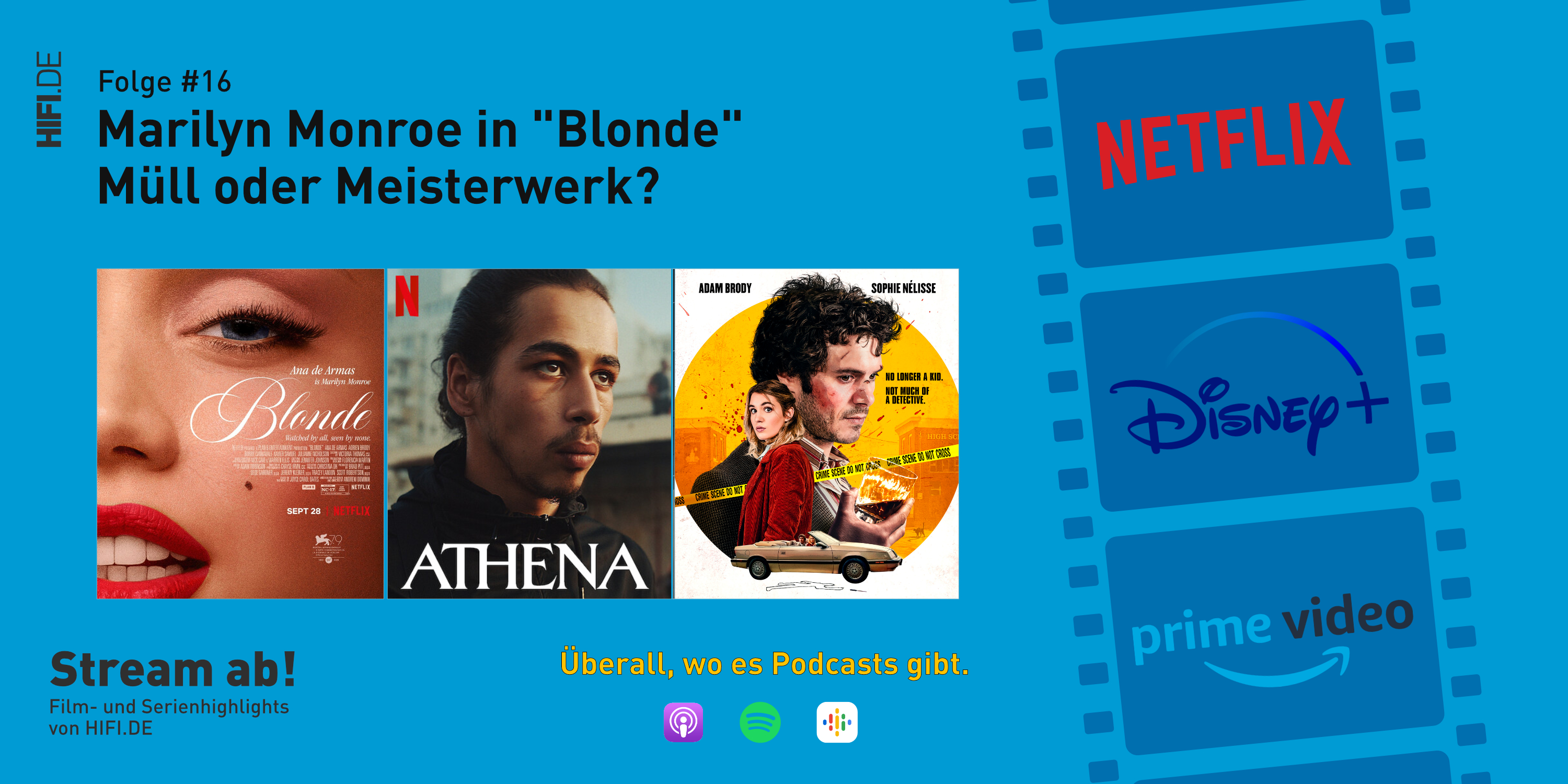 Netflix' "Blonde": Müll oder Meisterwerk? Stream ab! Folge #16 - HIFI.DE