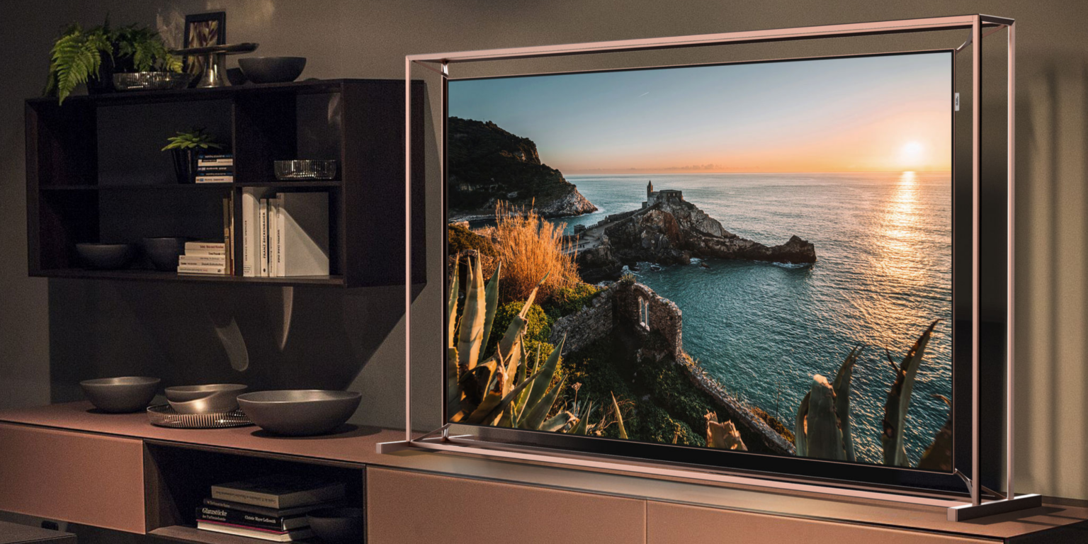 LG-Konzept lässt Fernseher in einem Rahmen hängen - HIFI.DE