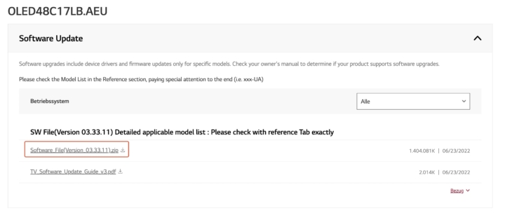 Firmware auf LG-Fernsehern aktualisieren: So gehts! - HIFI.DE