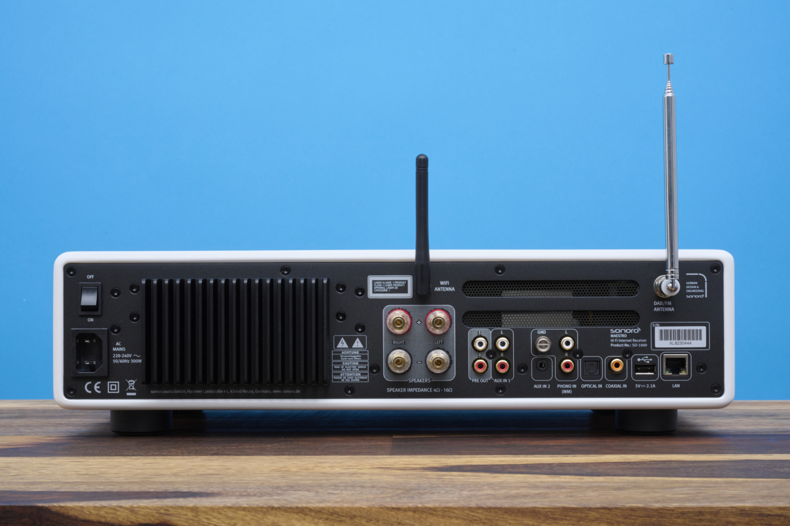 Sonoro Maestro im Test: Streaming-Verstärker im Designerkleid - HIFI.DE