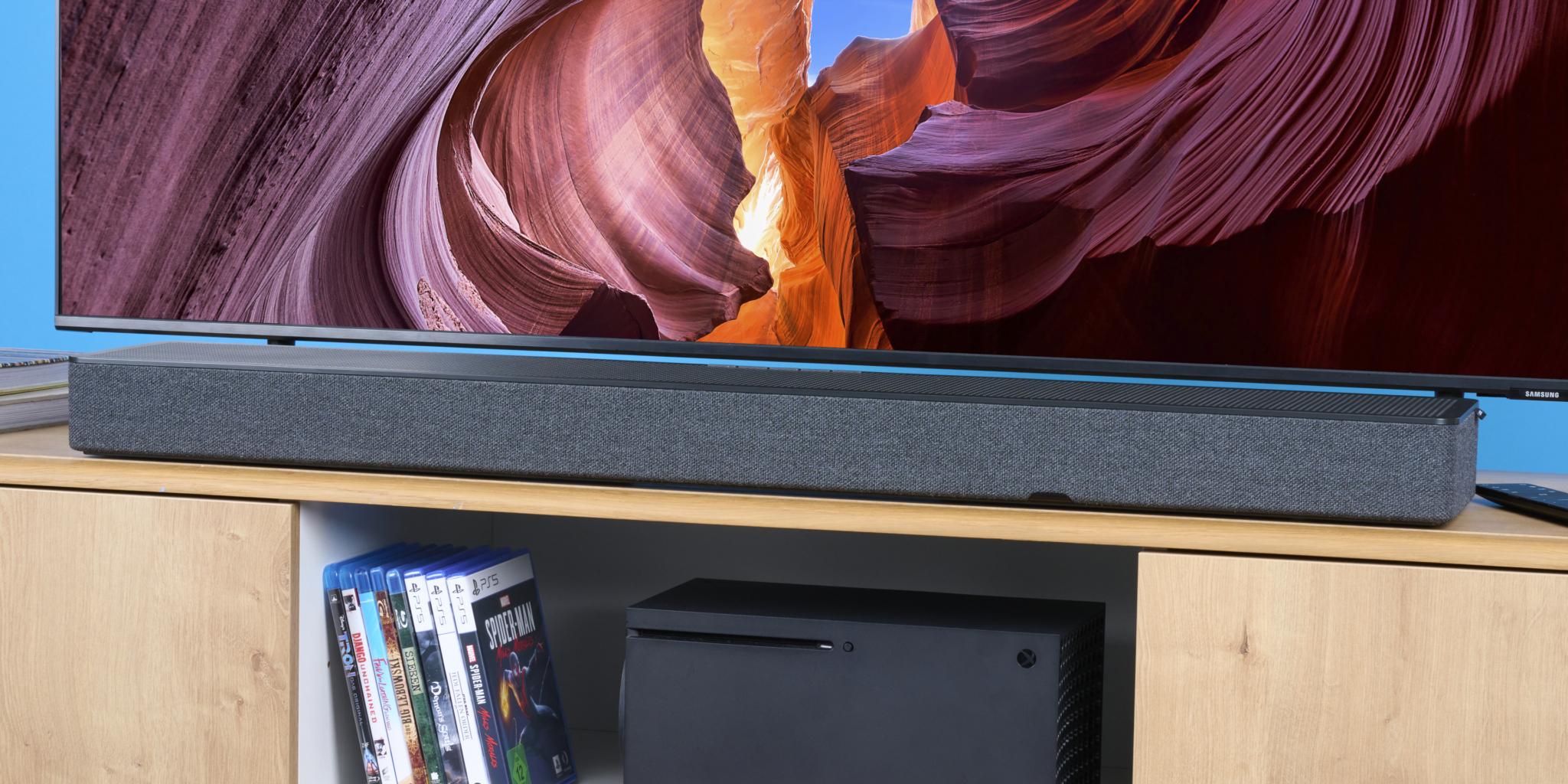 Loewe klang bar 3 mr im Test: Kleine Soundbar mit Atmos und AVR ...