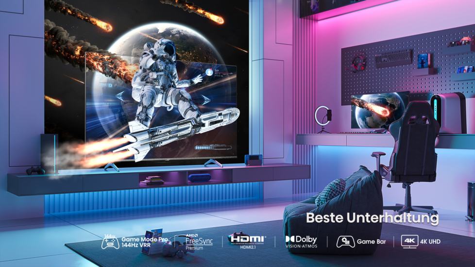 Hisense E7KQ Pro: Der Fernseher fürs Gaming - HIFI.DE