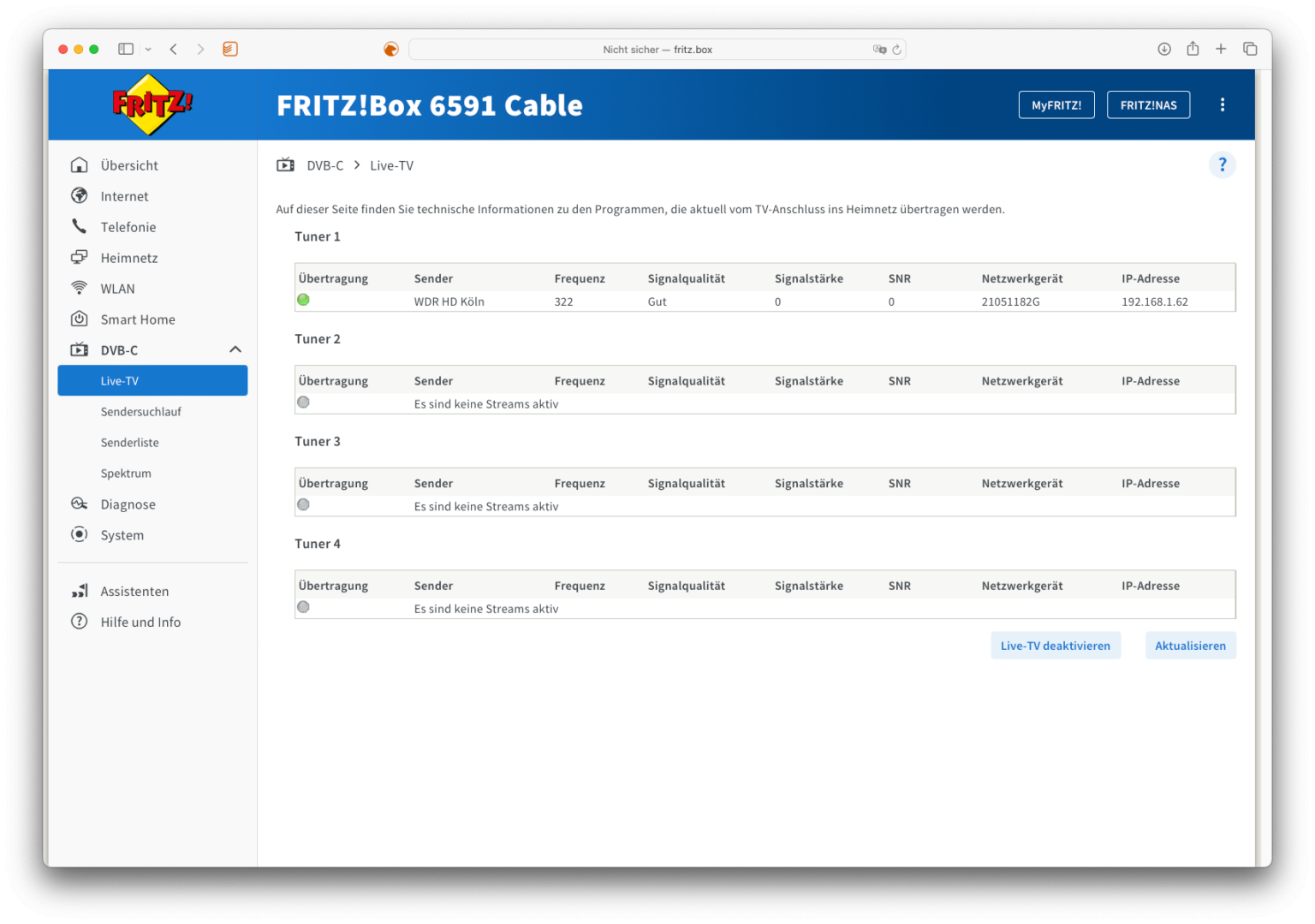Fernsehen über die Fritzbox: So geht‘s - HIFI.DE