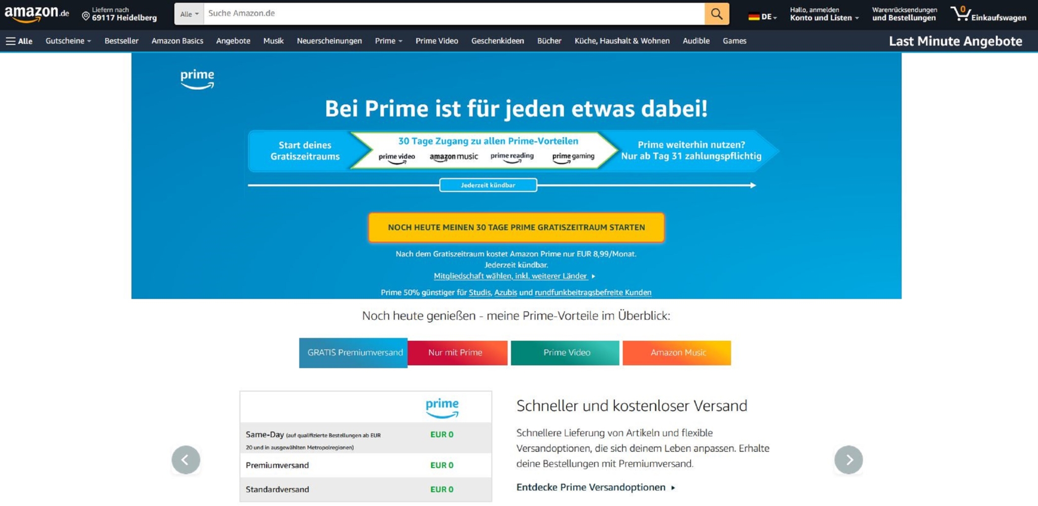 Amazon Prime abschließen: Filmstreaming und Extras genießen - HIFI.DE
