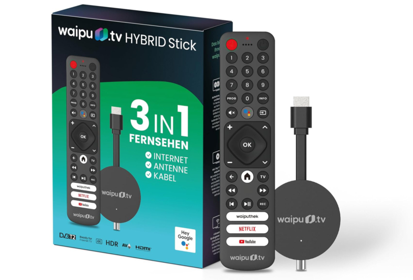waipu.tv: Neuer Streaming-Stick kombiniert Netflix, IPTV und ...