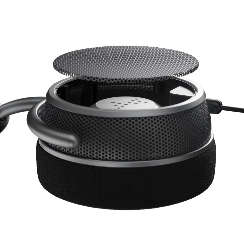 Axel Grell zeigt OAE1 signature: Offene Kopfhörer mit frontalen ...