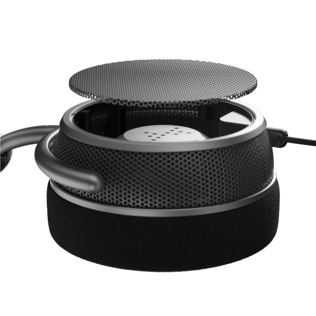 Axel Grell zeigt OAE1 signature: Offene Kopfhörer mit frontalen ...