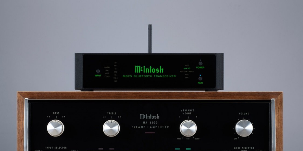 McIntosh kann auch "günstig": Bluetooth-Transmitter MB25 für 850 Euro ...