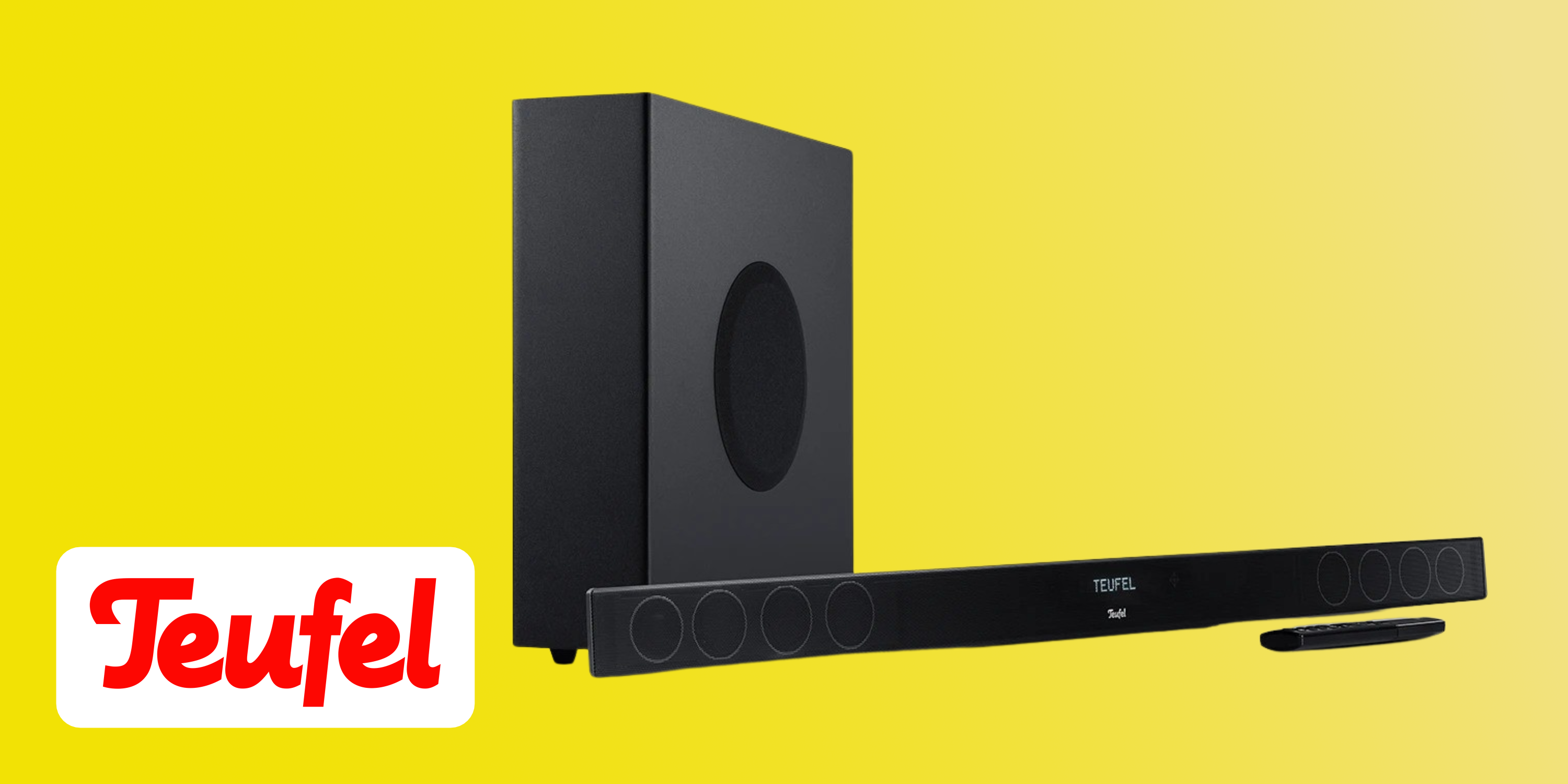 Das Sound-Upgrade zur EM: Soundbar und Subwoofer von Teufel für unter ...
