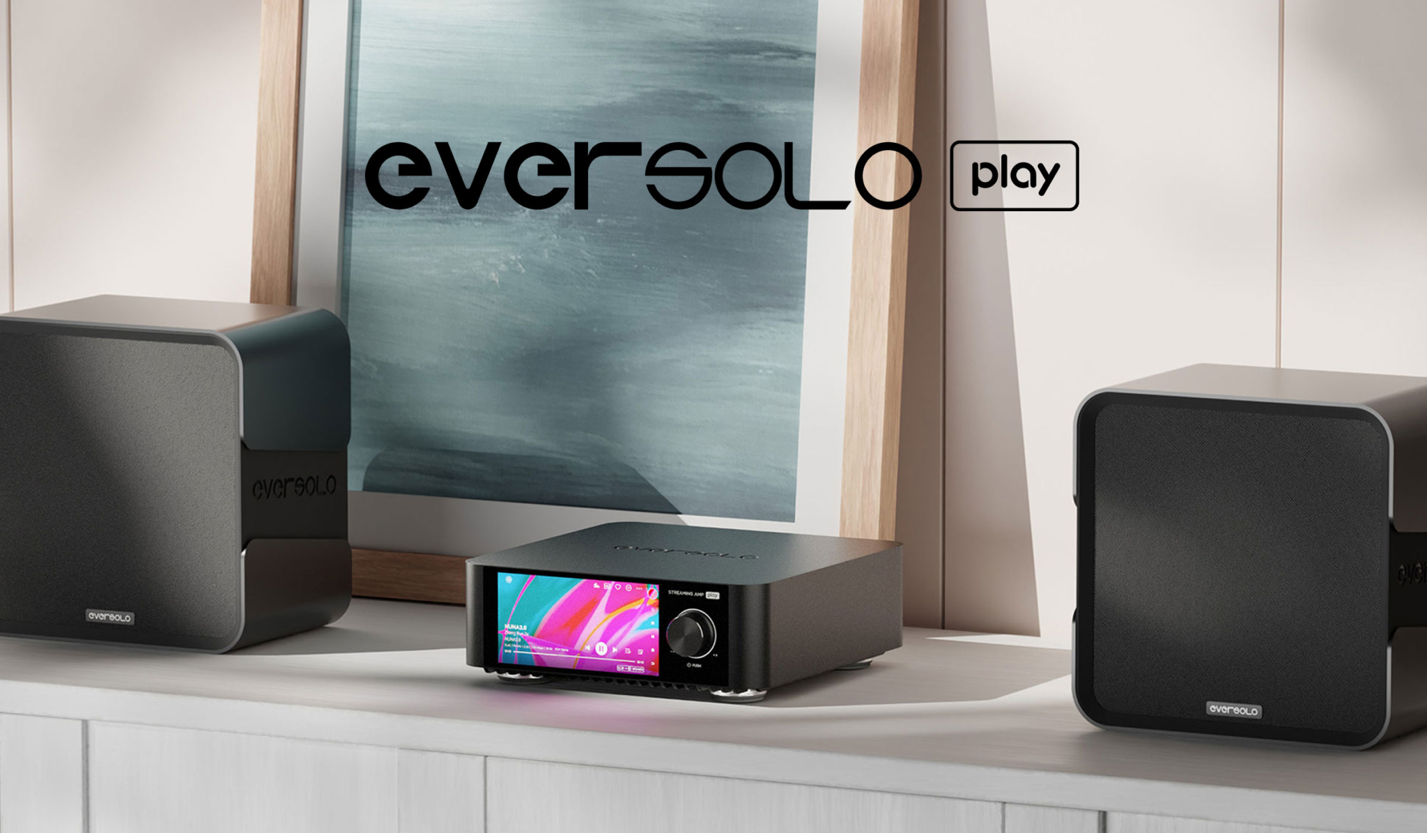Eversolo mit kompaktem Streaming-Amp samt CD-Fach und drei mal HiFi auf ...