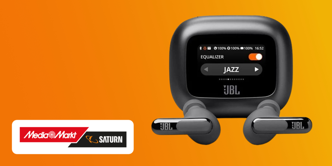 In-Ears mit Display im Case für nur 111 Euro – JBL Live Beam 3