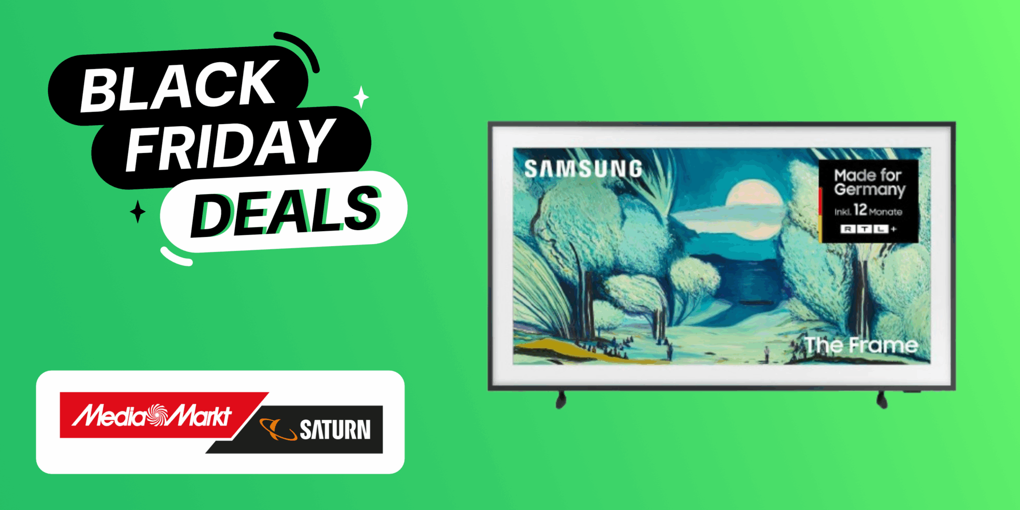 Samsung The Frame: Black-Friday-Deal mit fast 60 Prozent Rabatt