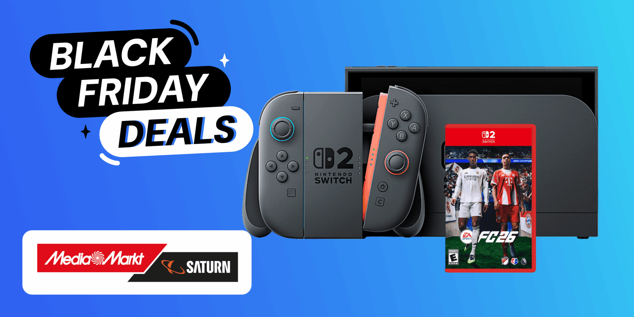 Die Switch 2 war noch nie so günstig: Nur 460 Euro im Bundle!